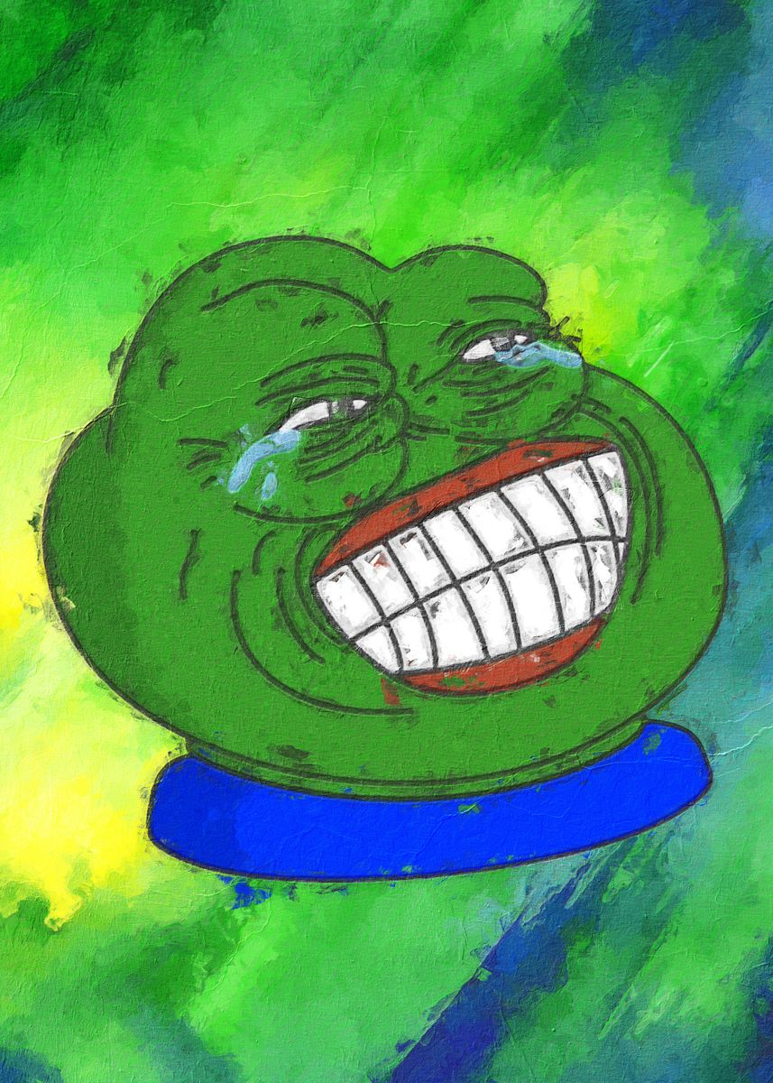 'Pepe the Frog' Poster by Meme Daily | Displate