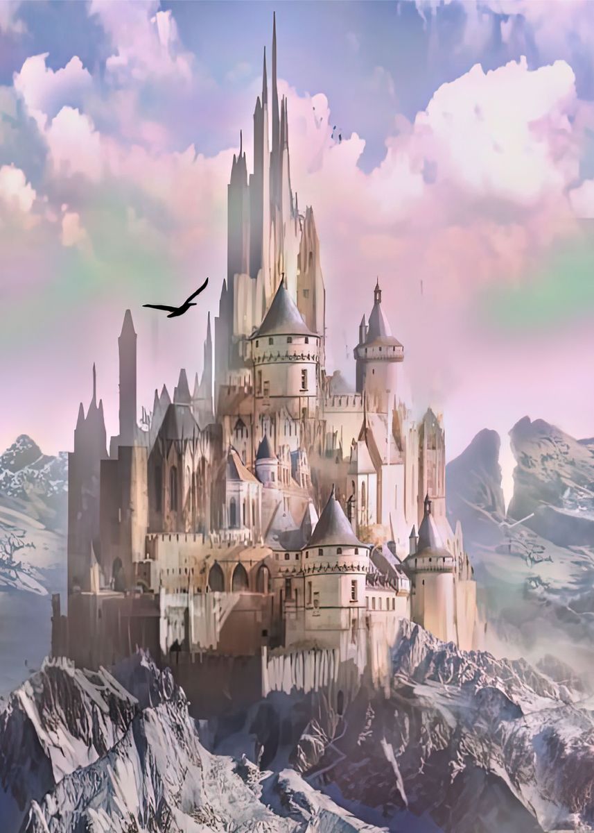 'fantasy world' Poster, picture, metal print, paint by YANOME ART ...