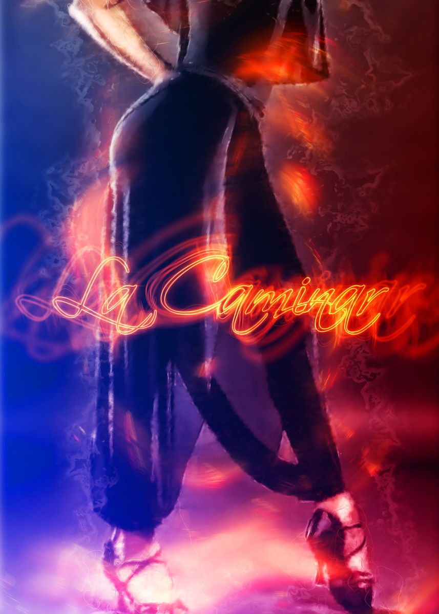 'la Caminar' Poster, picture, metal print, paint by Petra Rommelfanger ...