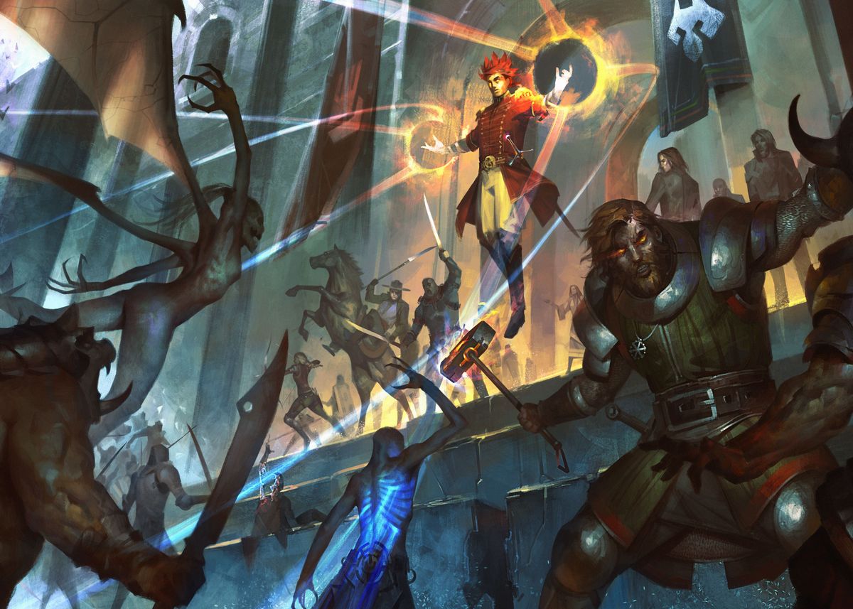 'Last Battle Wheel of Time' Poster by Petar Penev | Displate