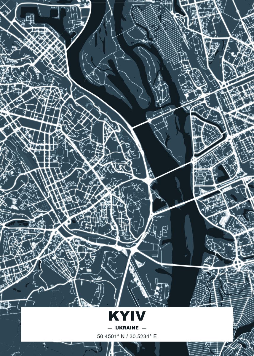 'Kyiv' Poster by Bo Kev | Displate