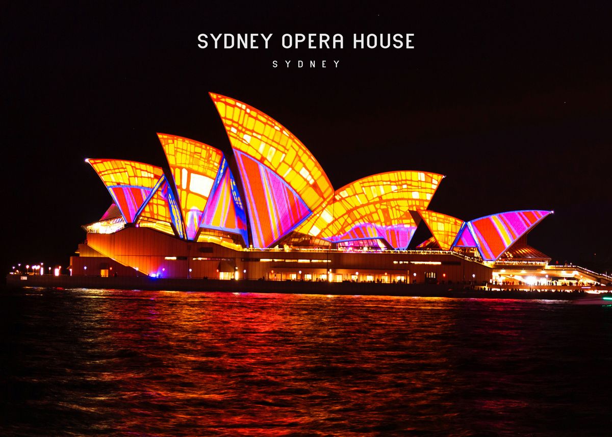 'Sydney Opera House ' Poster by Explore Universe | Displate