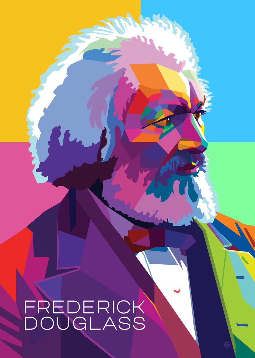 'Frederick Douglass' Poster, picture, metal print, paint by Michael ...