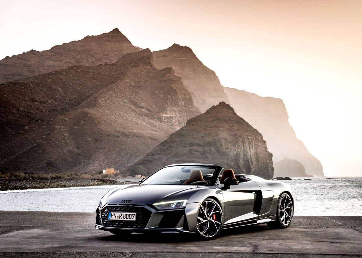 'audi R8' Poster by Spot Cars | Displate