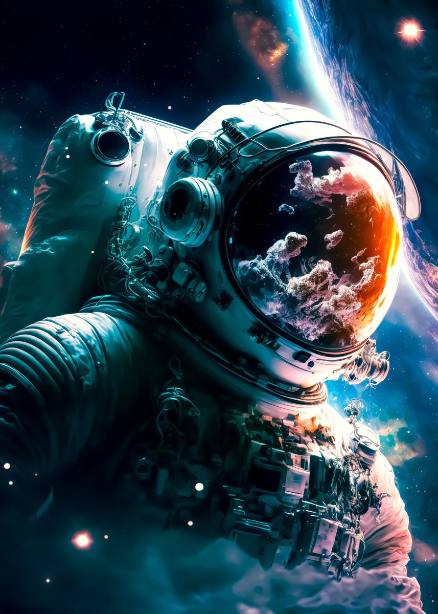 'Universe' Poster, picture, metal print, paint by James Garcia | Displate