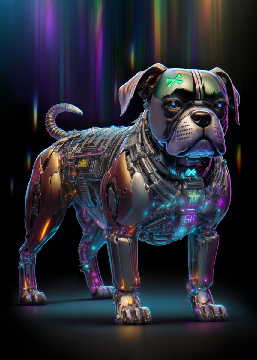 'OXO Chromebot D002' Poster by uglypinkmachine | Displate