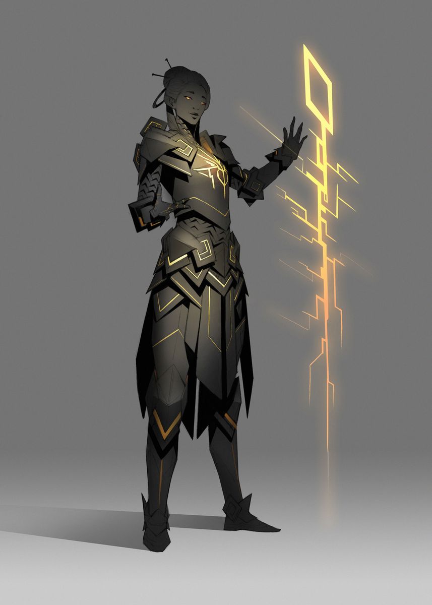 'Female Bondsmith' Poster, picture, metal print, paint by Petar Penev ...