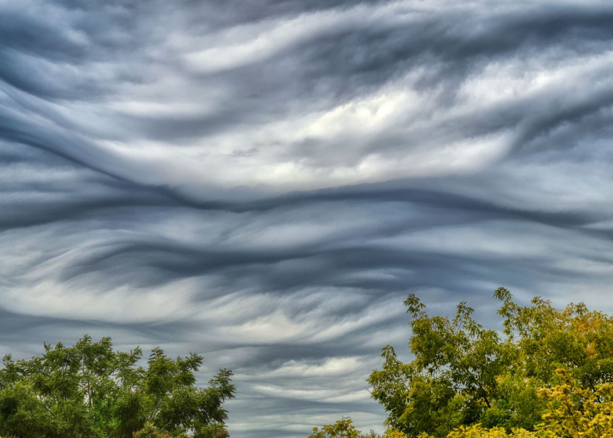 'Asperitas Clouds 1' Poster by Joyce Steele | Displate