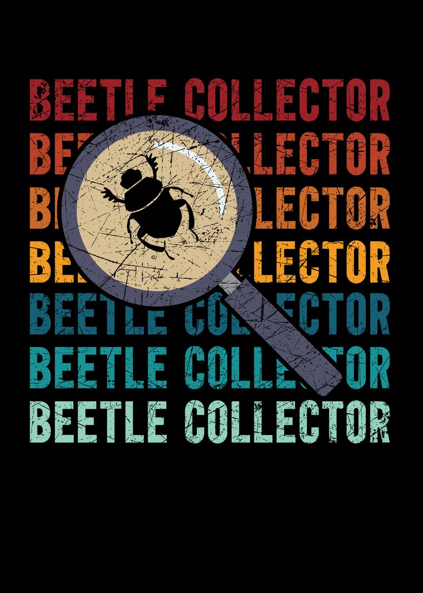 'Beetle Collector' Poster by NAO | Displate