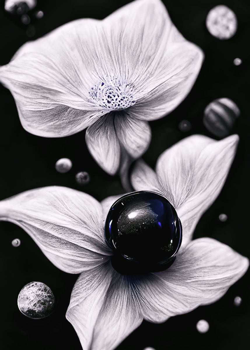 'Meditative Cosmos II' Poster, picture, metal print, paint by Björn ...