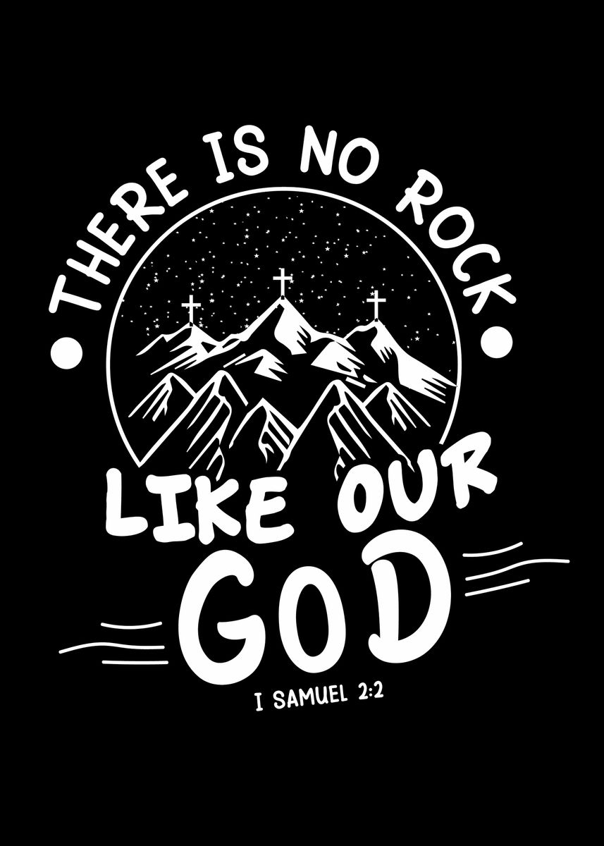 'Our God' Poster, picture, metal print, paint by crbn design | Displate