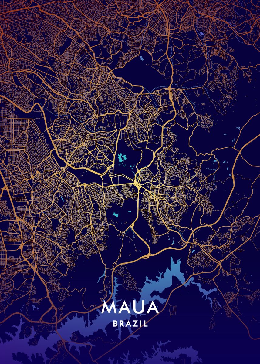 'Maua' Poster, picture, metal print, paint by Miracle Studio | Displate