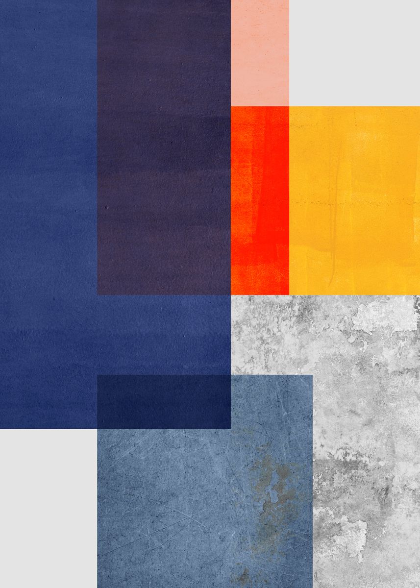 'Modern textures 04' Poster, picture, metal print, paint by Vitor Costa ...