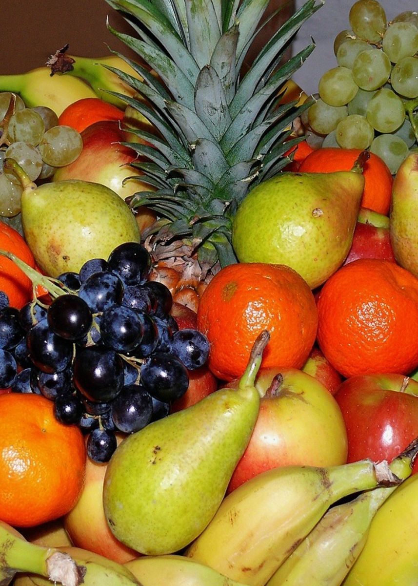 'the fruits ' Poster, picture, metal print, paint by The Volcano | Displate