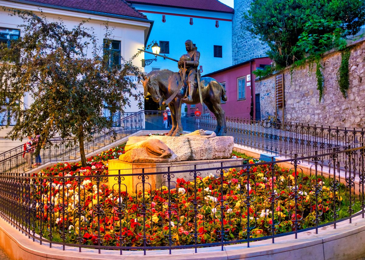 'Radiceva street' Poster by Fabrizio Troiani | Displate