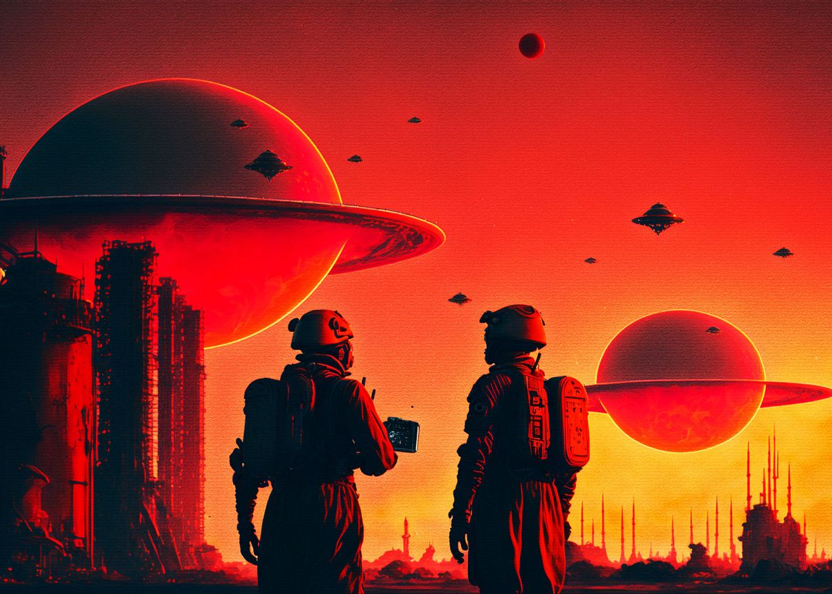 'Planet Projects' Poster by Coffee Design | Displate