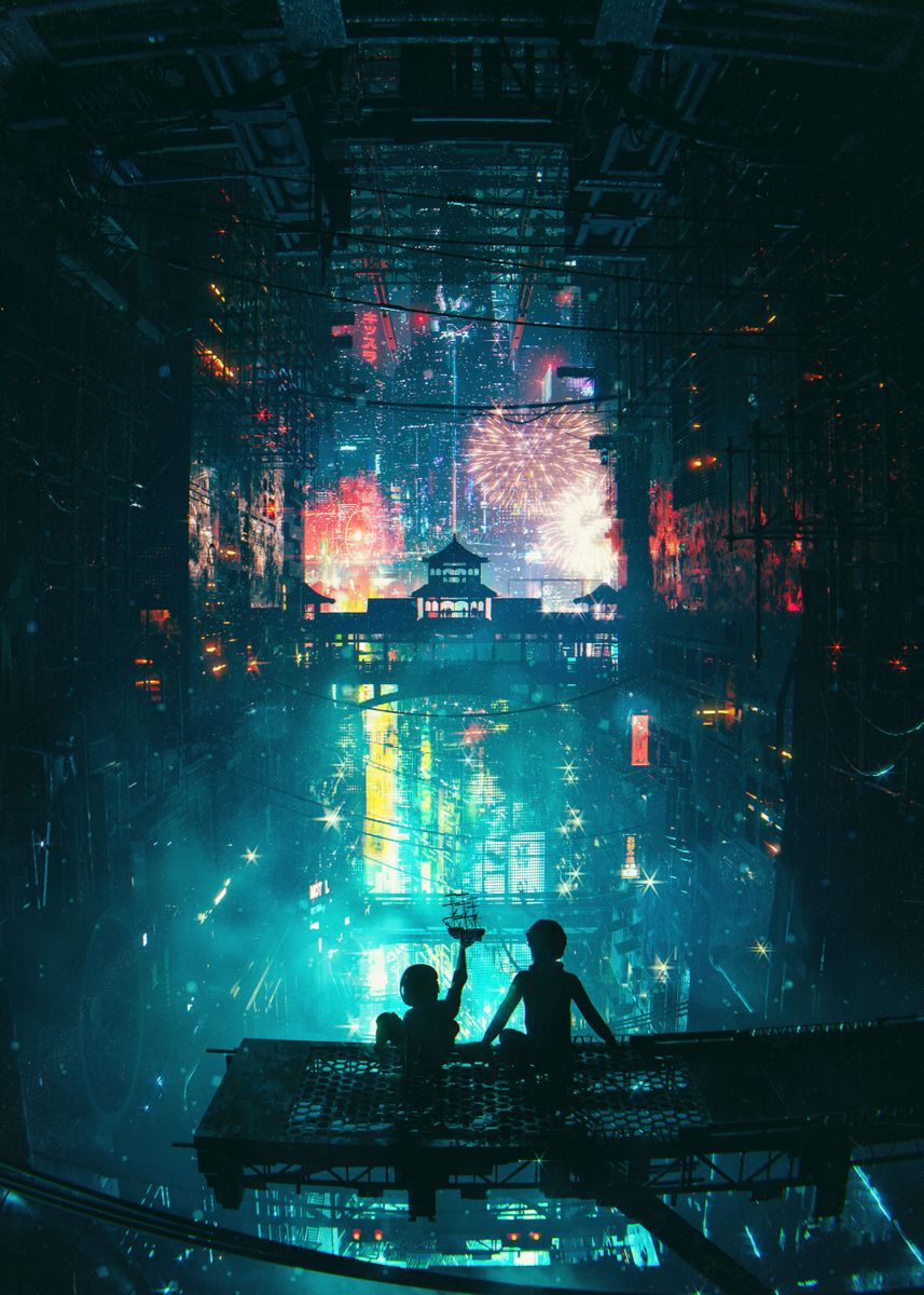 'Stand By Me' Poster, picture, metal print, paint by Lazaro | Displate