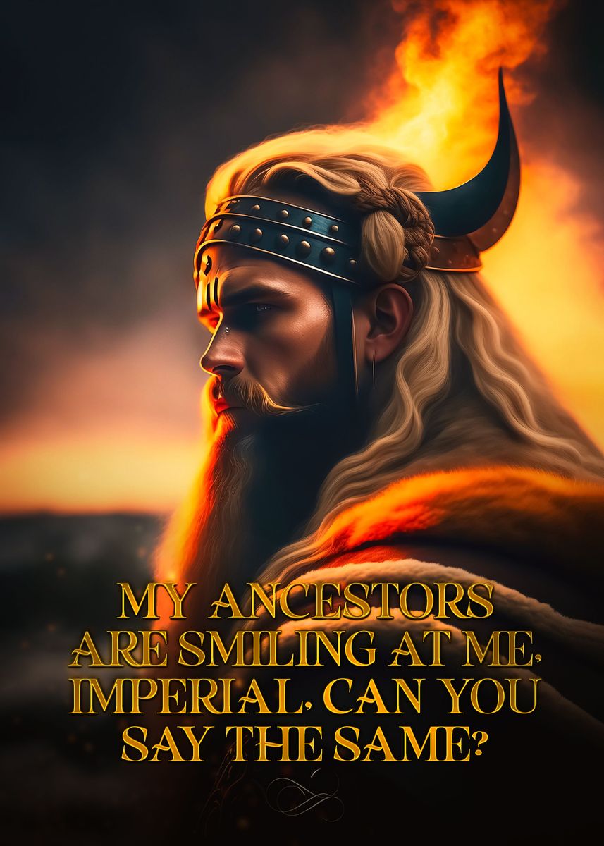 'My Ancestors Are Smiling' Poster, picture, metal print, paint by Bruno ...