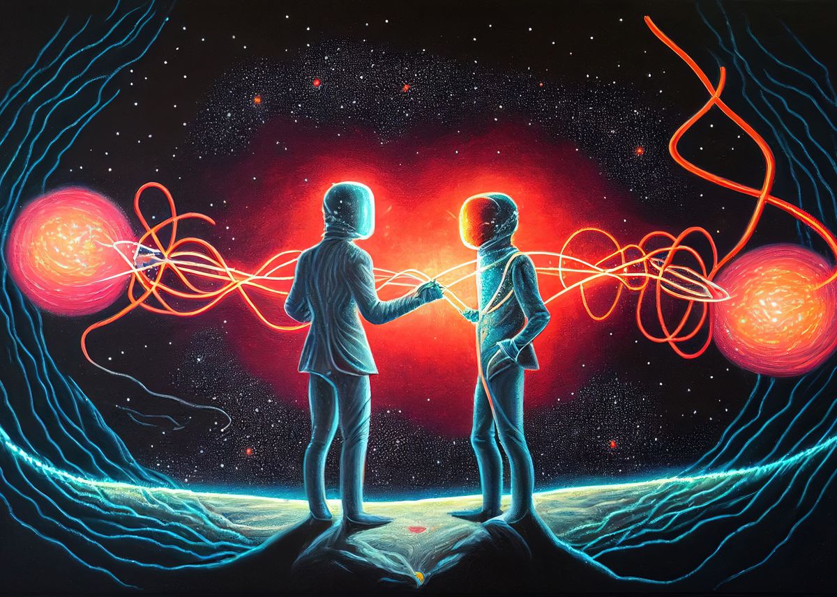 'Soul Connection' Poster by May Reese Dunn | Displate