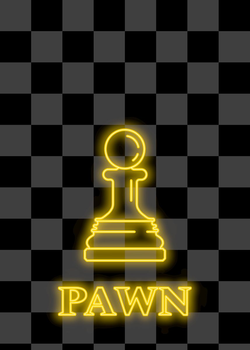 'Pawn of Chess' Poster, picture, metal print, paint by Mr Wolfheart ...