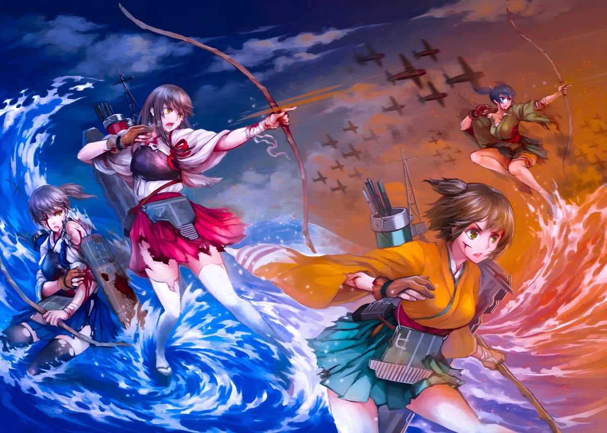 'kantai collection' Poster by Alice Gomes | Displate