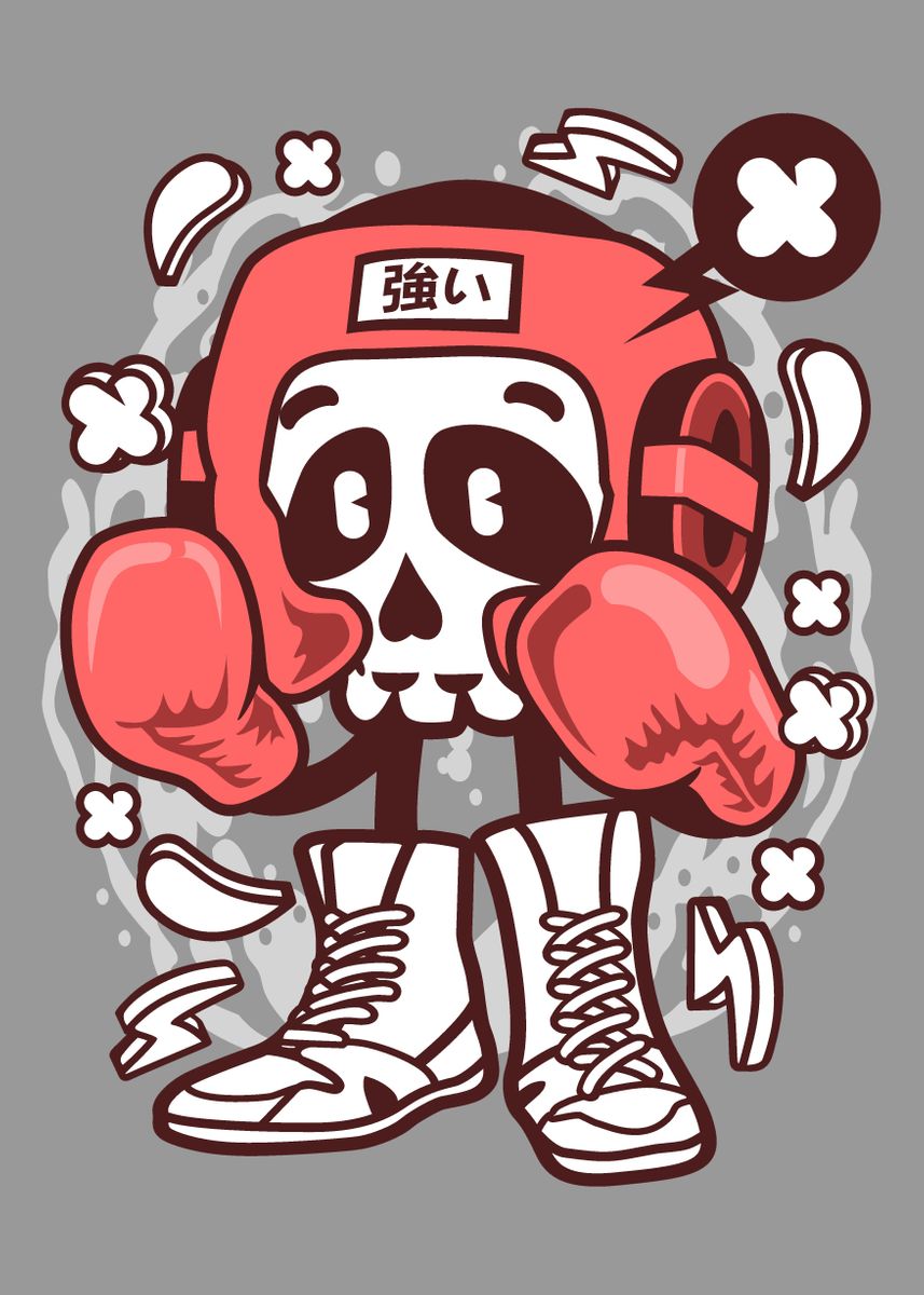 'Cartoon Illustration 129' Poster, picture, metal print, paint by Aloke ...