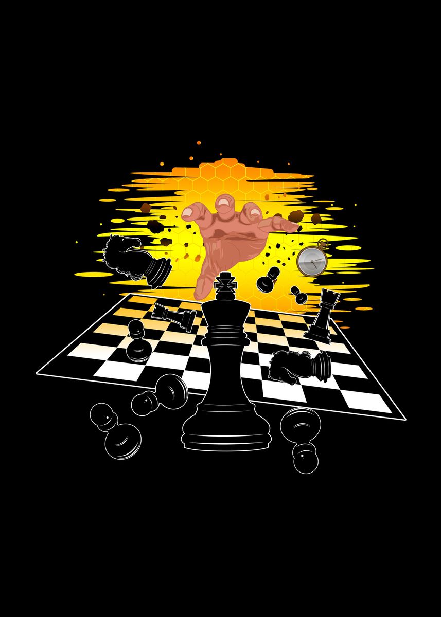 'Chess Master' Poster, picture, metal print, paint by Adamzworld | Displate