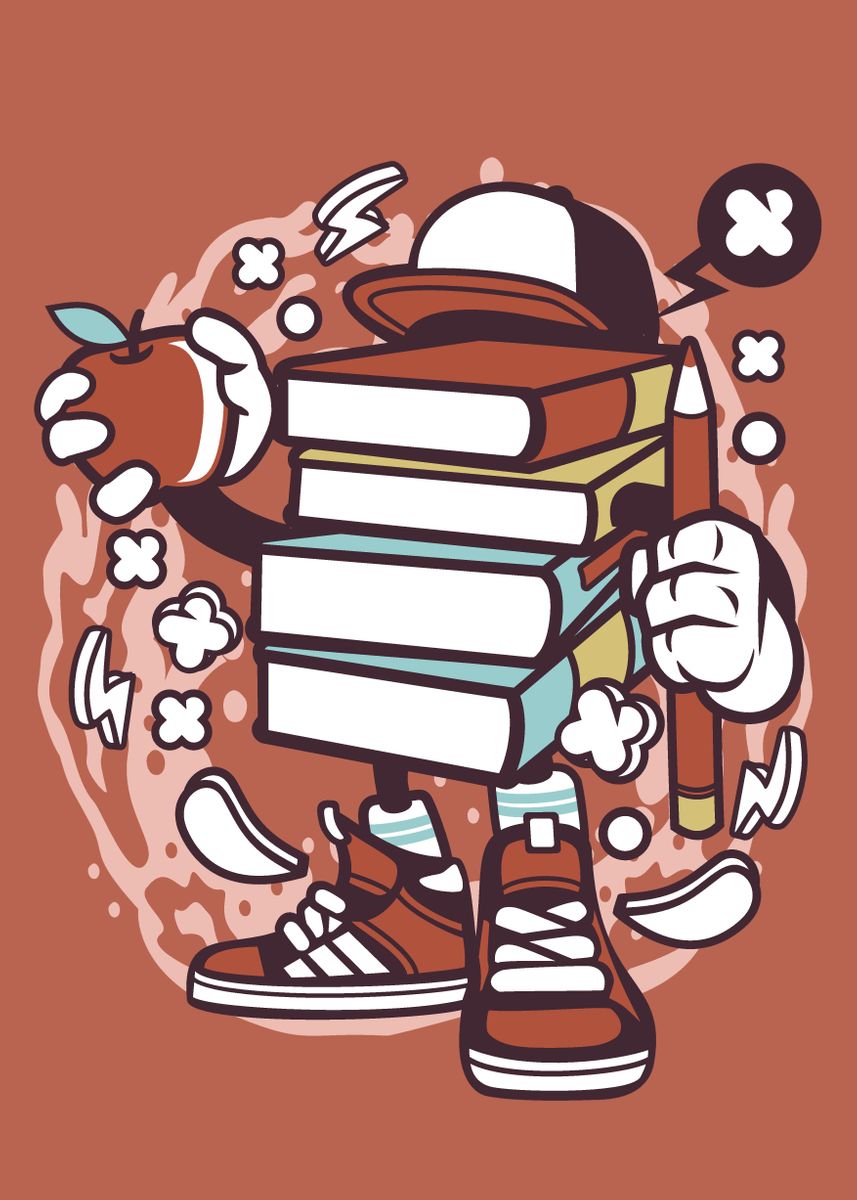 'Cartoon Illustration 125' Poster, picture, metal print, paint by Aloke ...