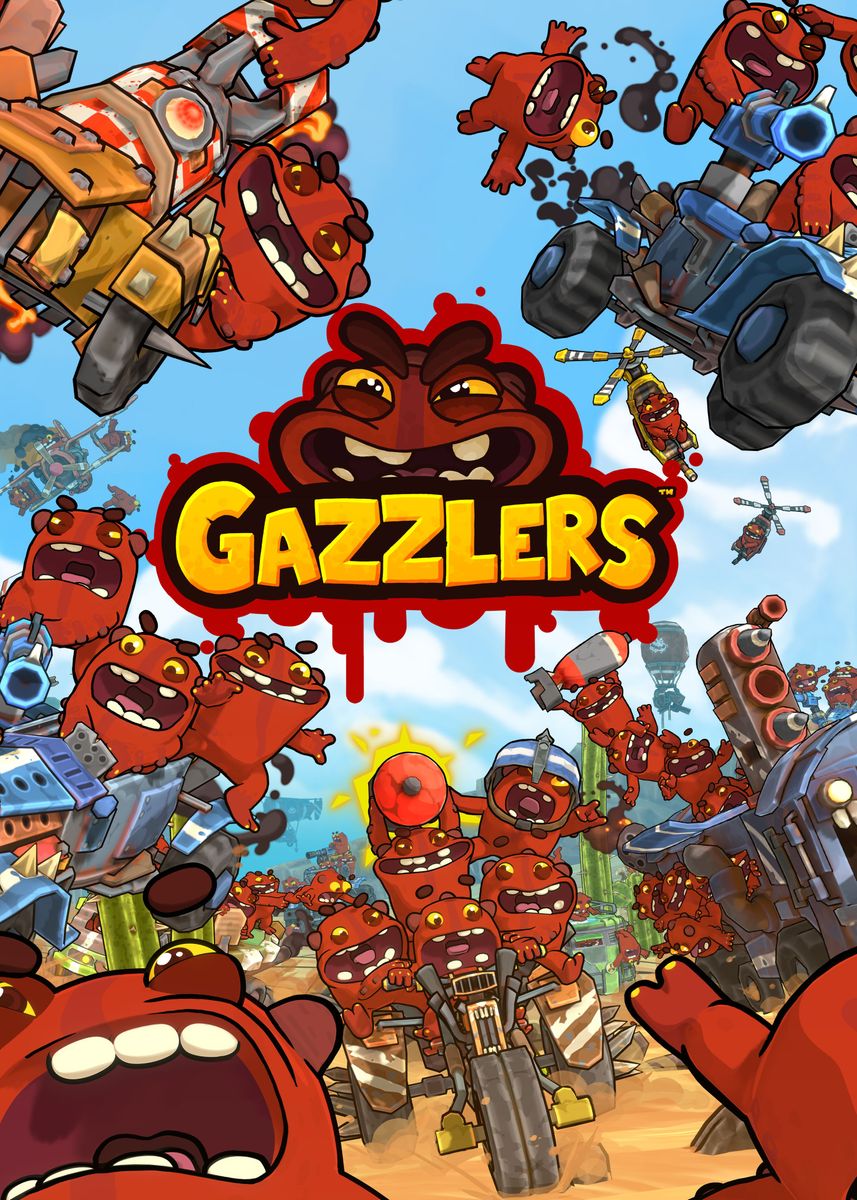 'GAZZLERS' Poster, picture, metal print, paint by Gianluca Sorrentino ...