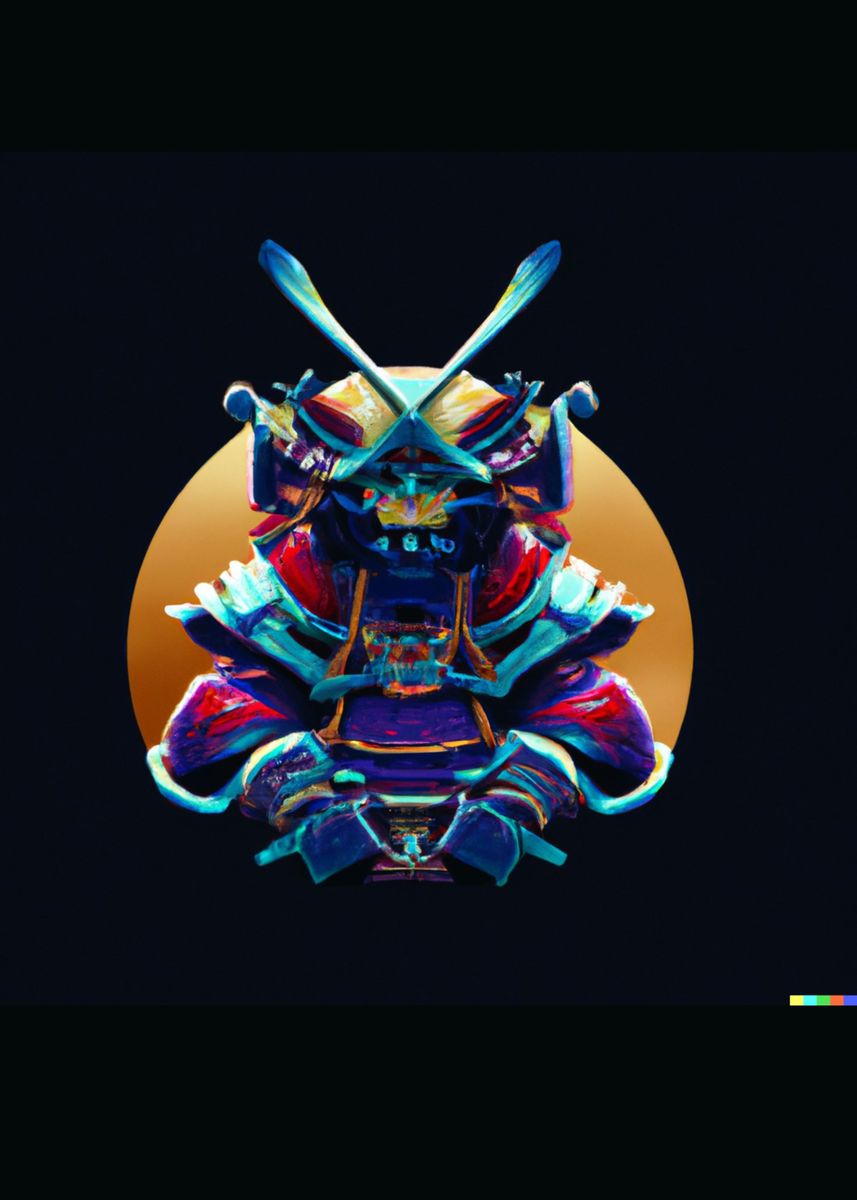'samurai japanese art ' Poster by sam ahmed | Displate