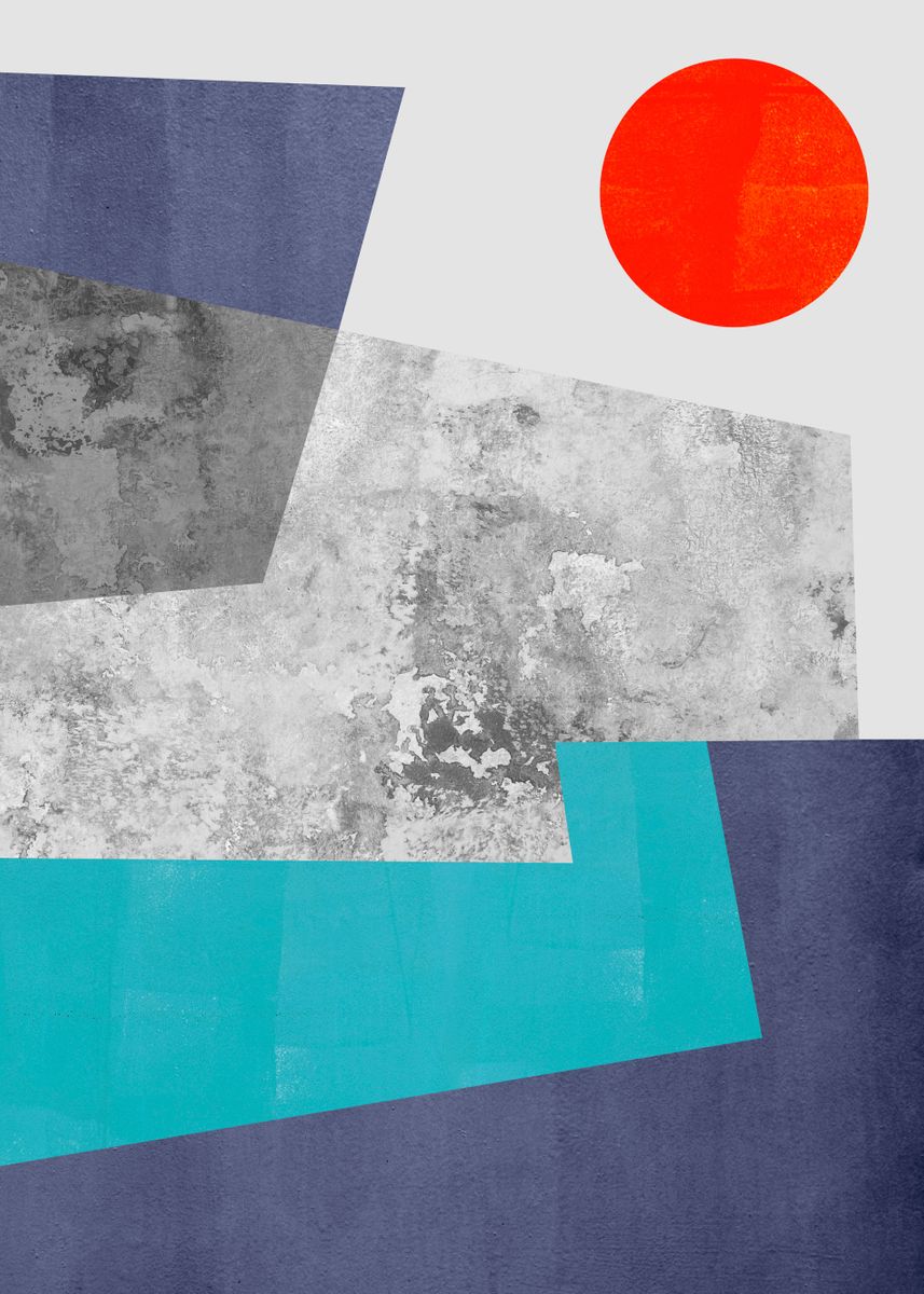 'Modern textures 08' Poster, picture, metal print, paint by Vitor Costa ...