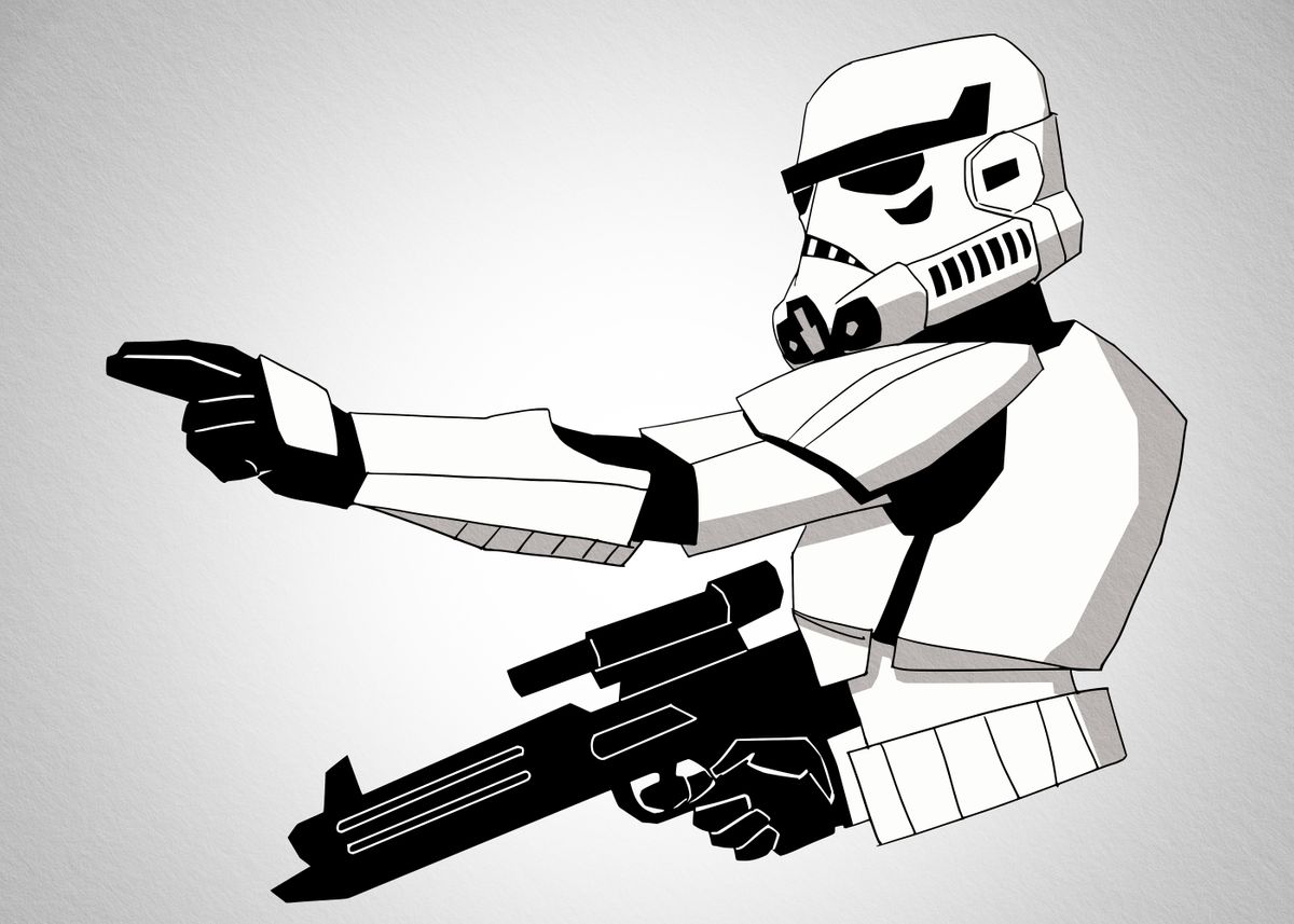 'Stormtrooper' Poster by Star Wars | Displate