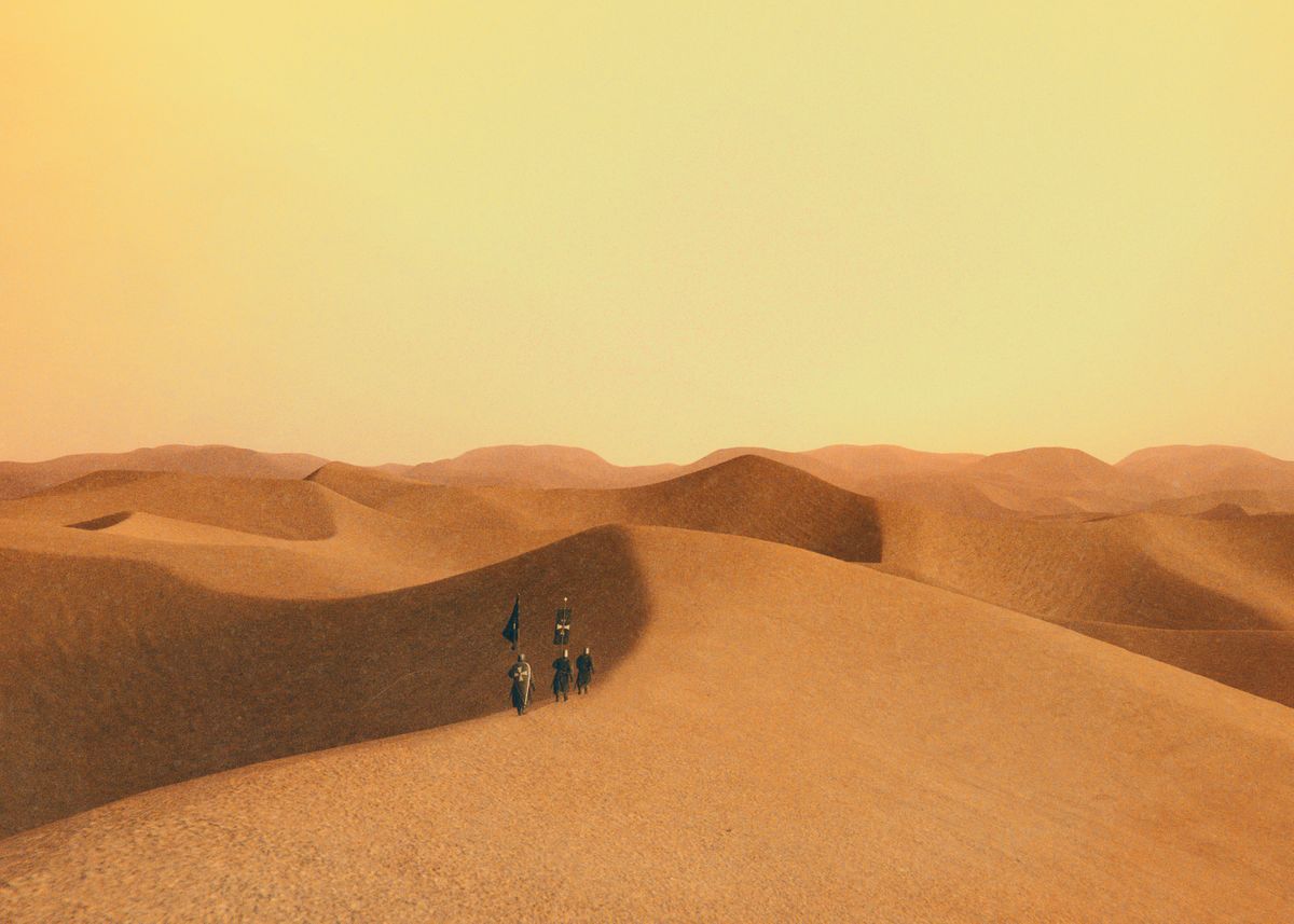 'Templar Knight Scene 2 Art' Poster by Irawan Rizky | Displate