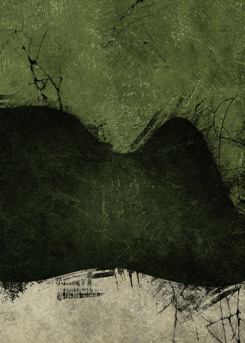 'Evergreen Dream No3' Poster, picture, metal print, paint by Ema ...