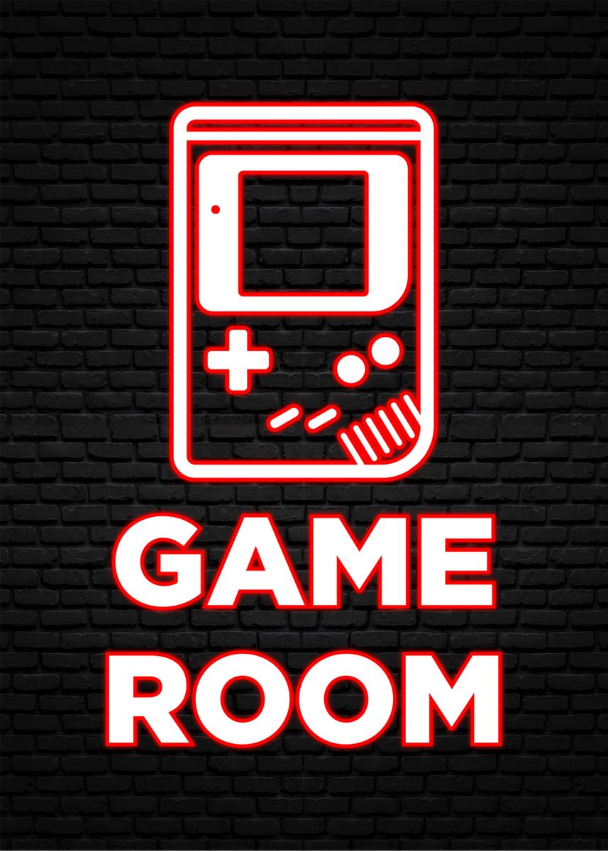 'game room' Poster, picture, metal print, paint by Exclusive posters ...