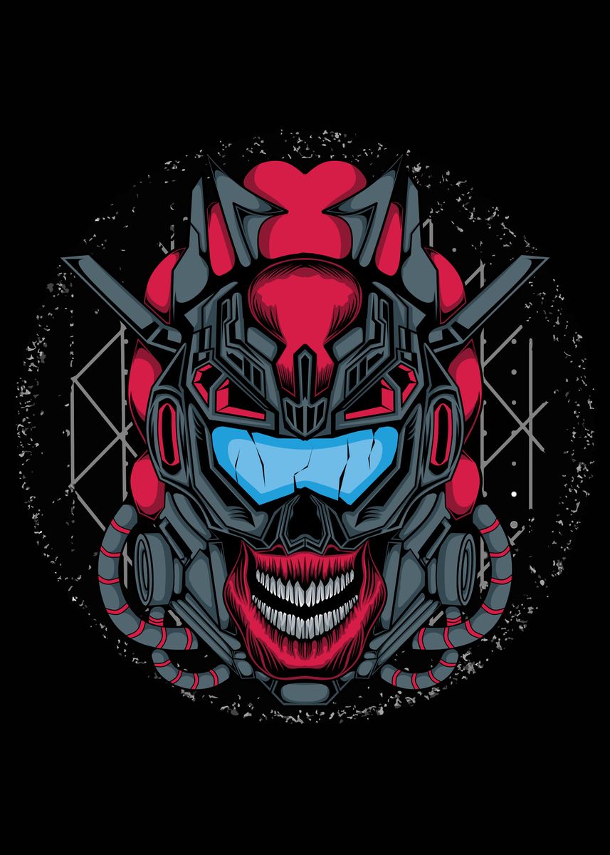 'Mecha Robot' Poster, picture, metal print, paint by Lloyd Studio ...