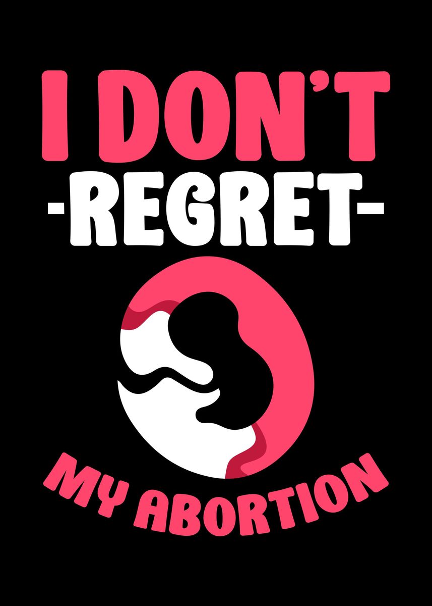 'Pro Abortion' Poster, picture, metal print, paint by Sebastian Wünsche ...