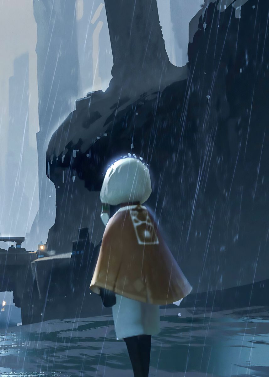 'sky game' Poster, picture, metal print, paint by Ayres Derrien | Displate