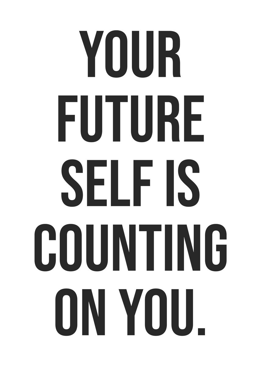 'Your Future Self' Poster, picture, metal print, paint by CHAN | Displate