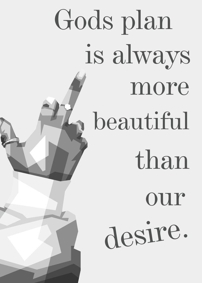 'Middle finger gray ' Poster, picture, metal print, paint by Rizky Dwi ...