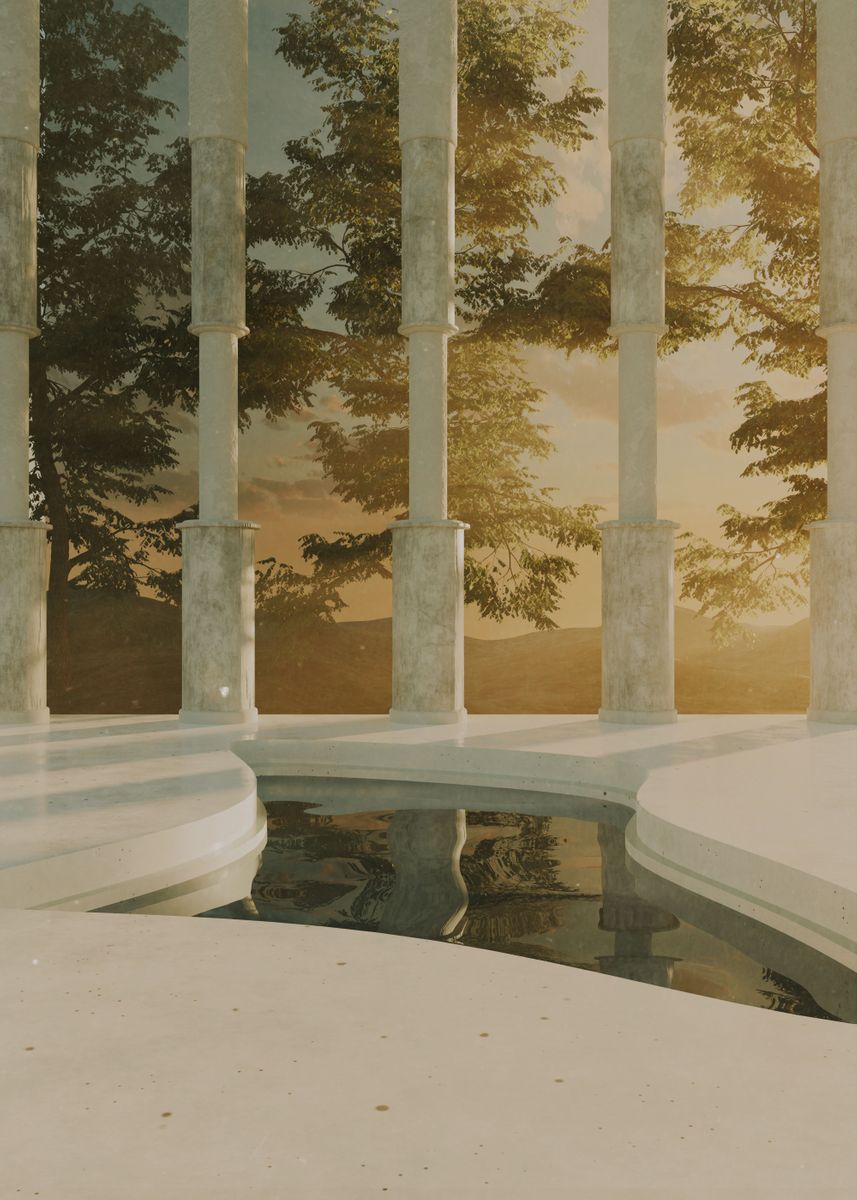 'Dusty 3D Surrealism Art' Poster, picture, metal print, paint by Irawan ...