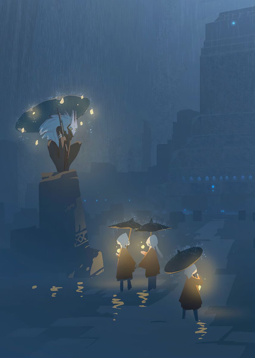 'sky game' Poster, picture, metal print, paint by Ayres Derrien | Displate