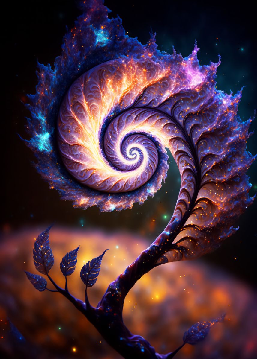 'Infinite Nature' Poster, picture, metal print, paint by Pixaverse ...