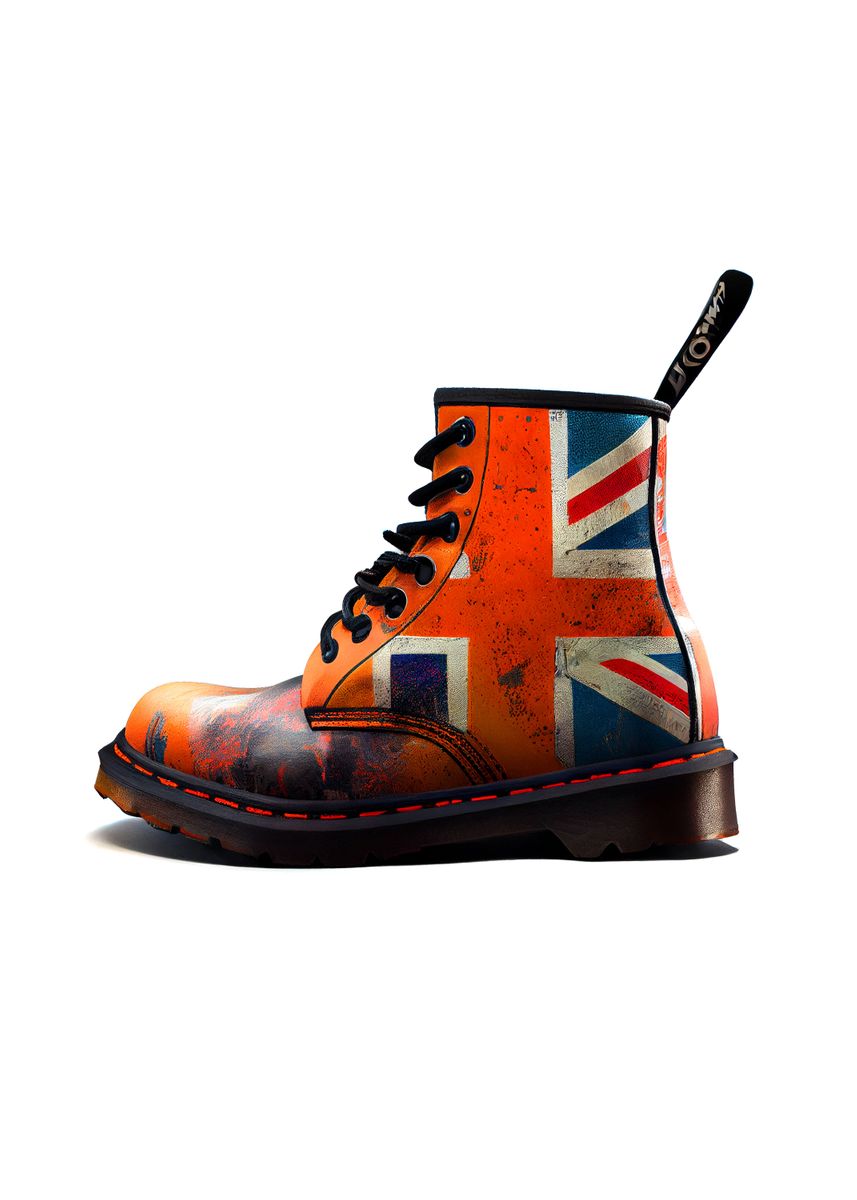 'Designer Boot' Poster, picture, metal print, paint by urbanbuzz | Displate