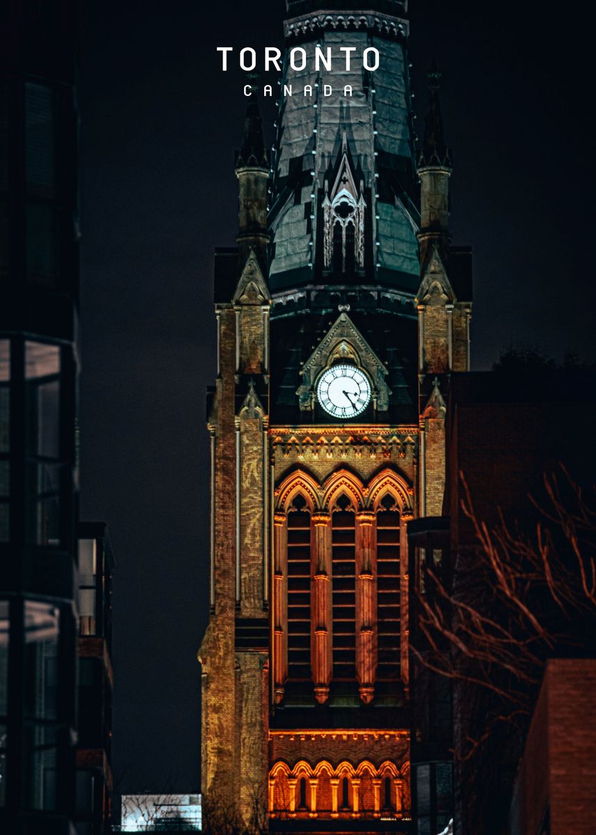 'Toronto ' Poster, picture, metal print, paint by Travel Addict | Displate