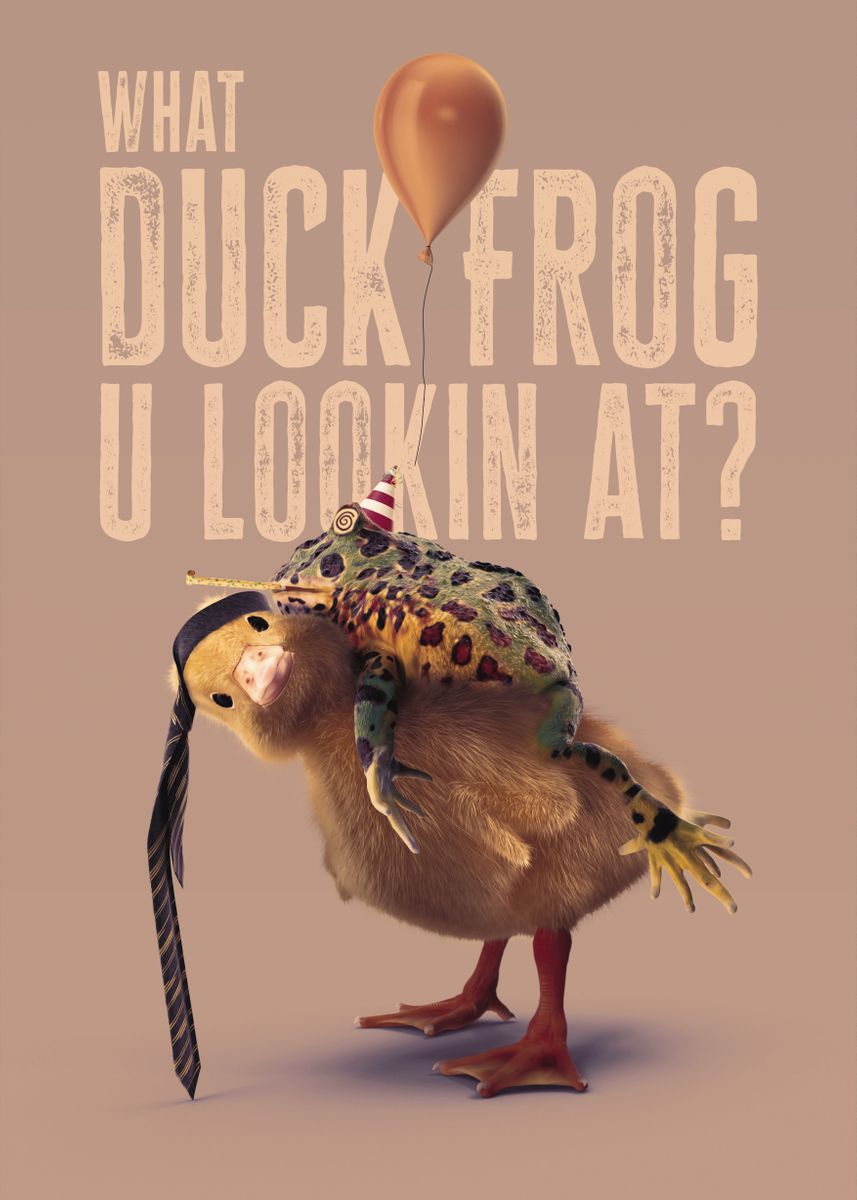 'Party Hard' Poster by baki boquecosa | Displate