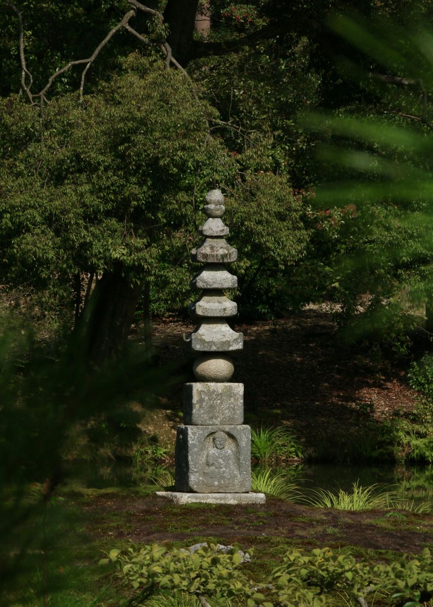 'Japan sanctuary tower' Poster, picture, metal print, paint by Floris ...