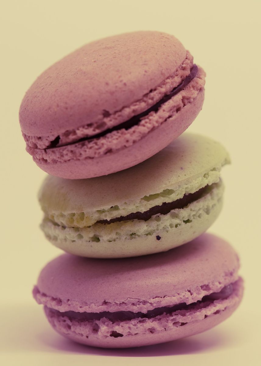 'macarons color ' Poster, picture, metal print, paint by Fast Elevator ...