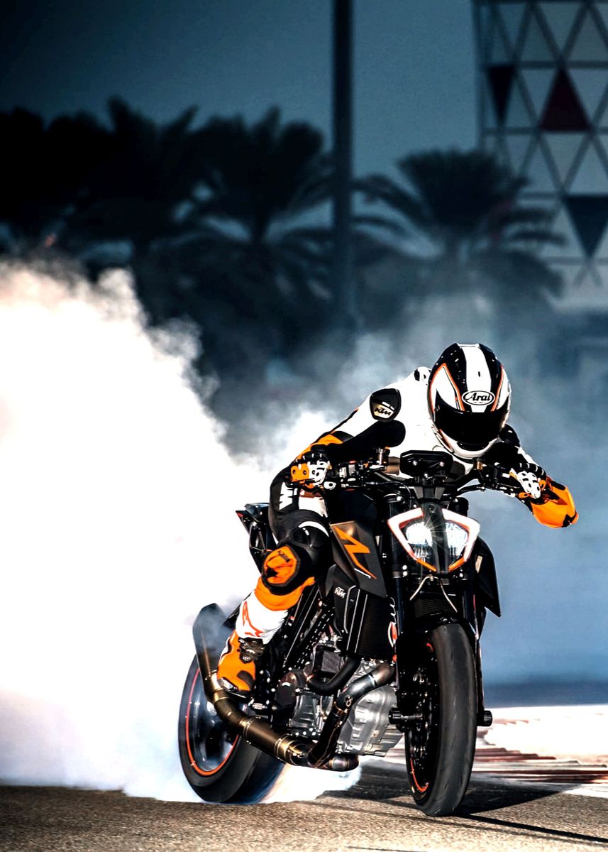 'KTM' Poster, picture, metal print, paint by Sam Gong | Displate