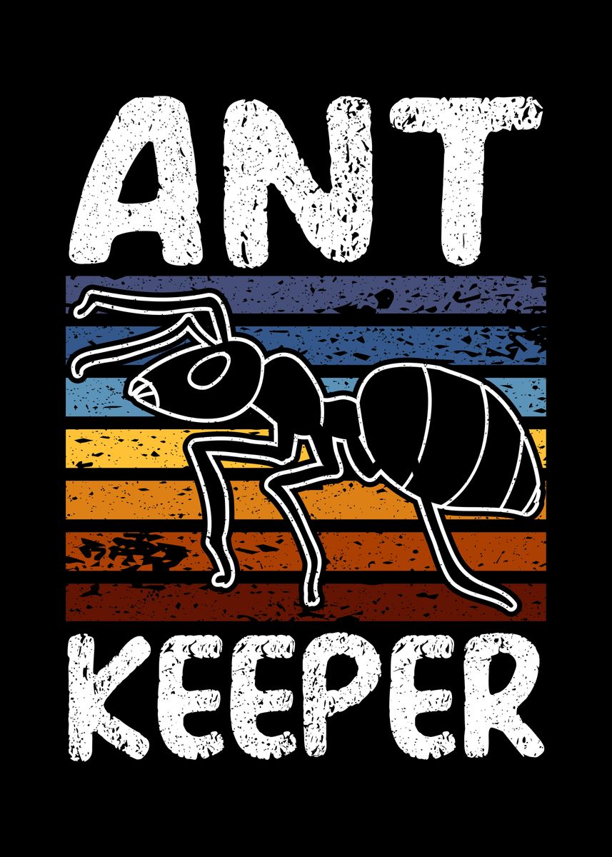 'Ant Keeper' Poster, picture, metal print, paint by NAO | Displate